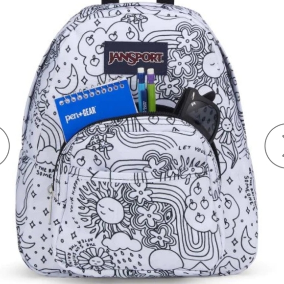 Jansport | Bags | Nwtjansport Half Pint Diy Color Me Backpack | Poshmark